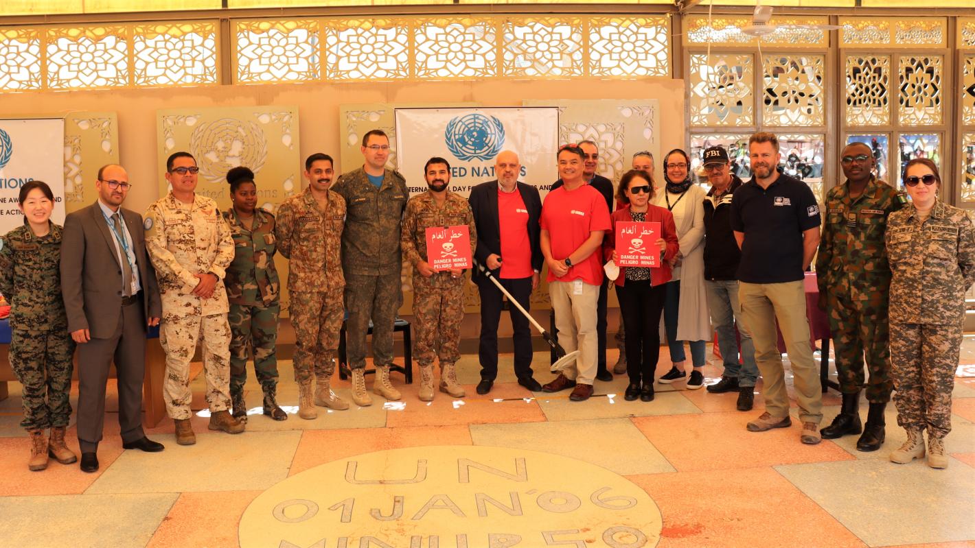 MINURSO celebrates the International Day for Mine Awareness and ...