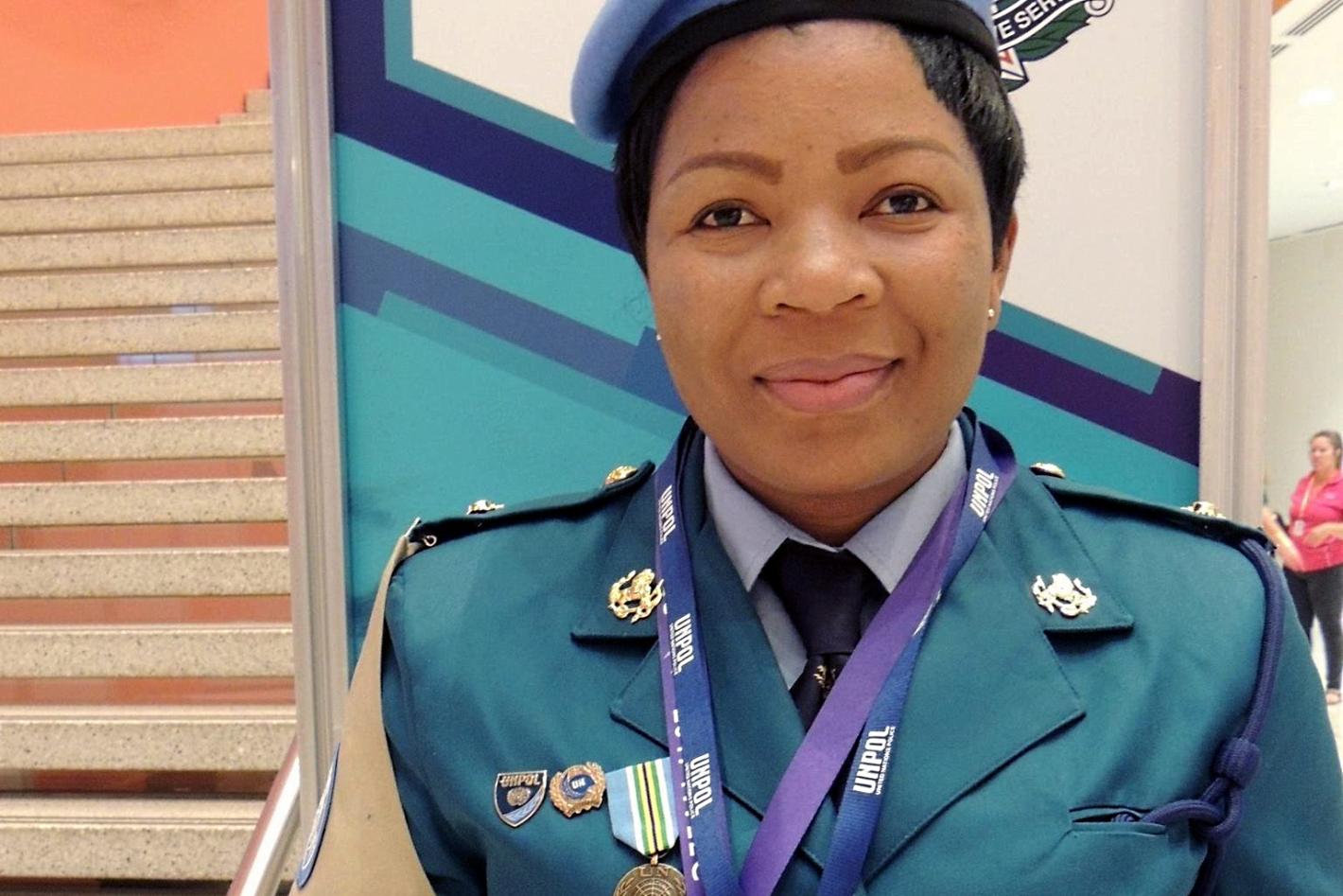 UNISFA peacekeeper selected as International Female Police Peacekeeper ...